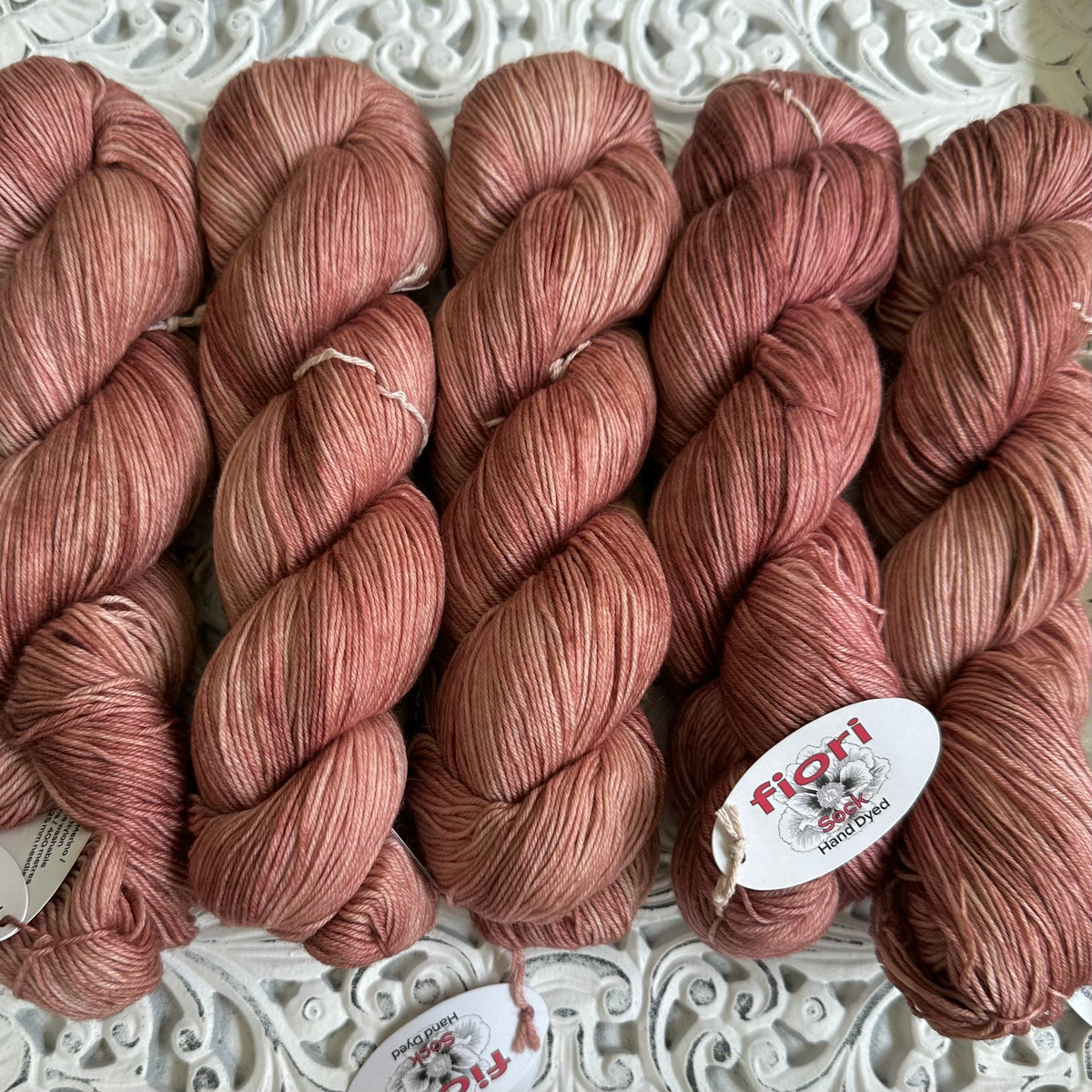 Rose Dawn - Fiori Sock Yarn - 4 Ply – Cozi Yarn Studio