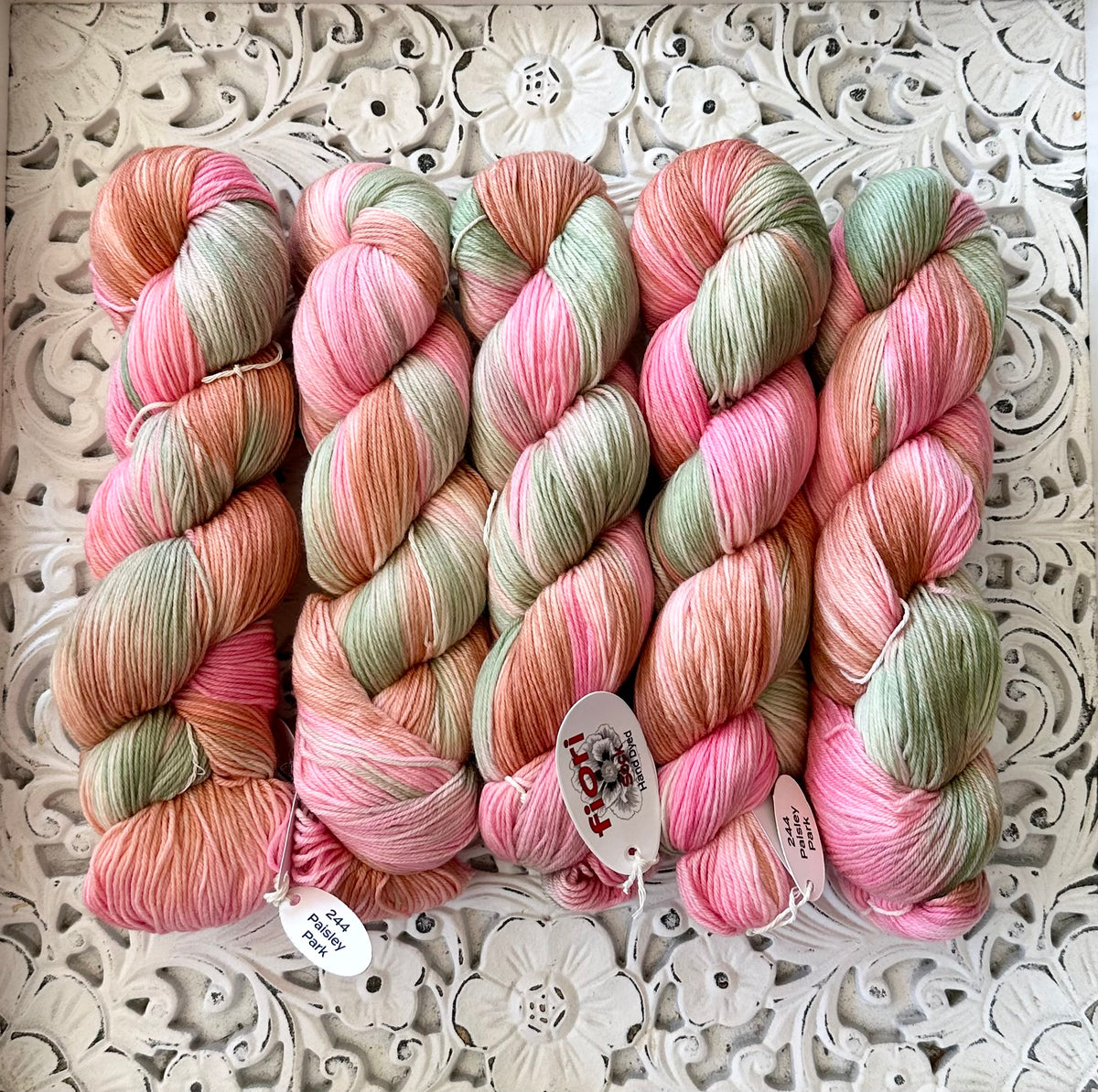 Paisley Park - Fiori Sock Yarn - 4 Ply – Cozi Yarn Studio