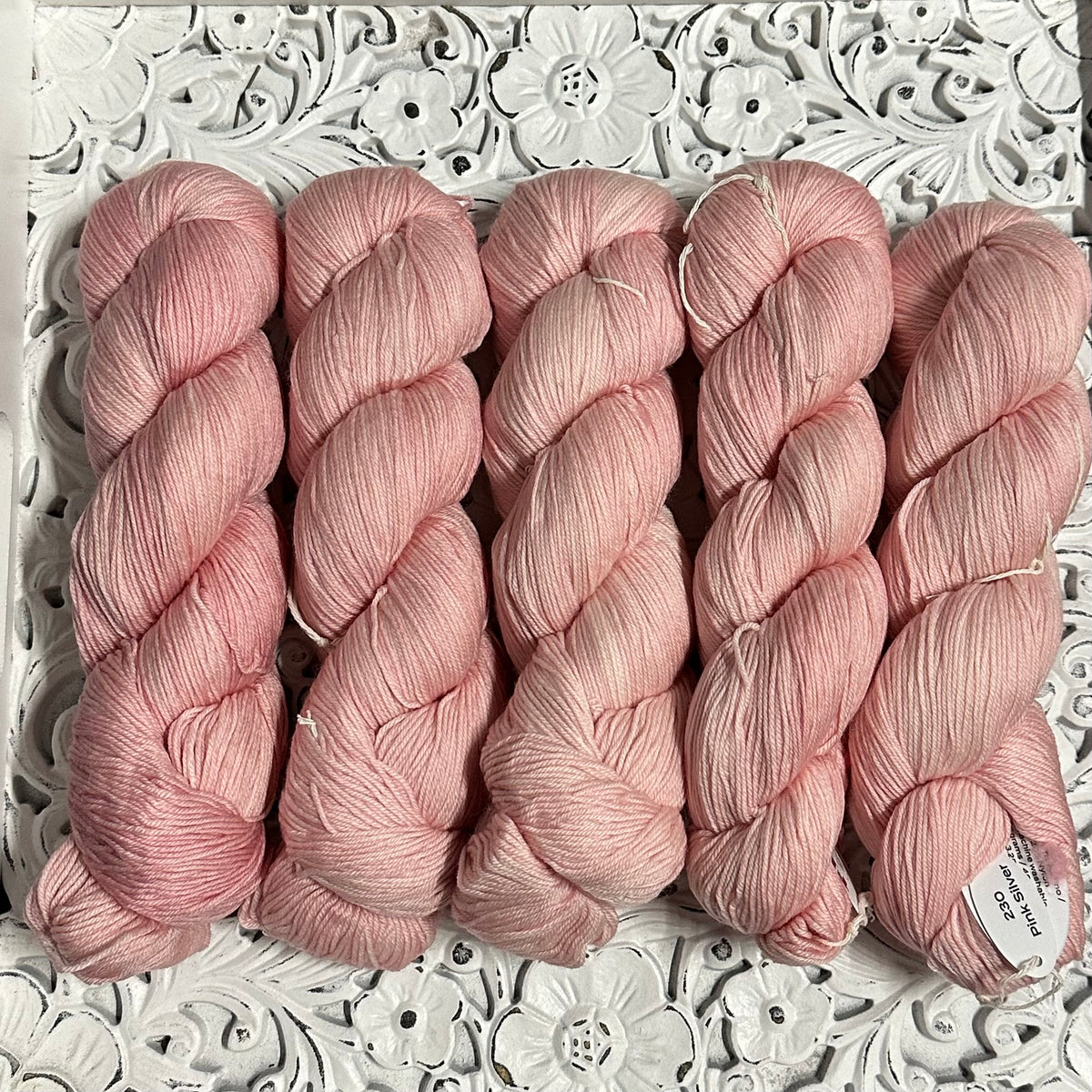 Pink Silver - Fiori Sock Yarn - 4 Ply – Cozi Yarn Studio