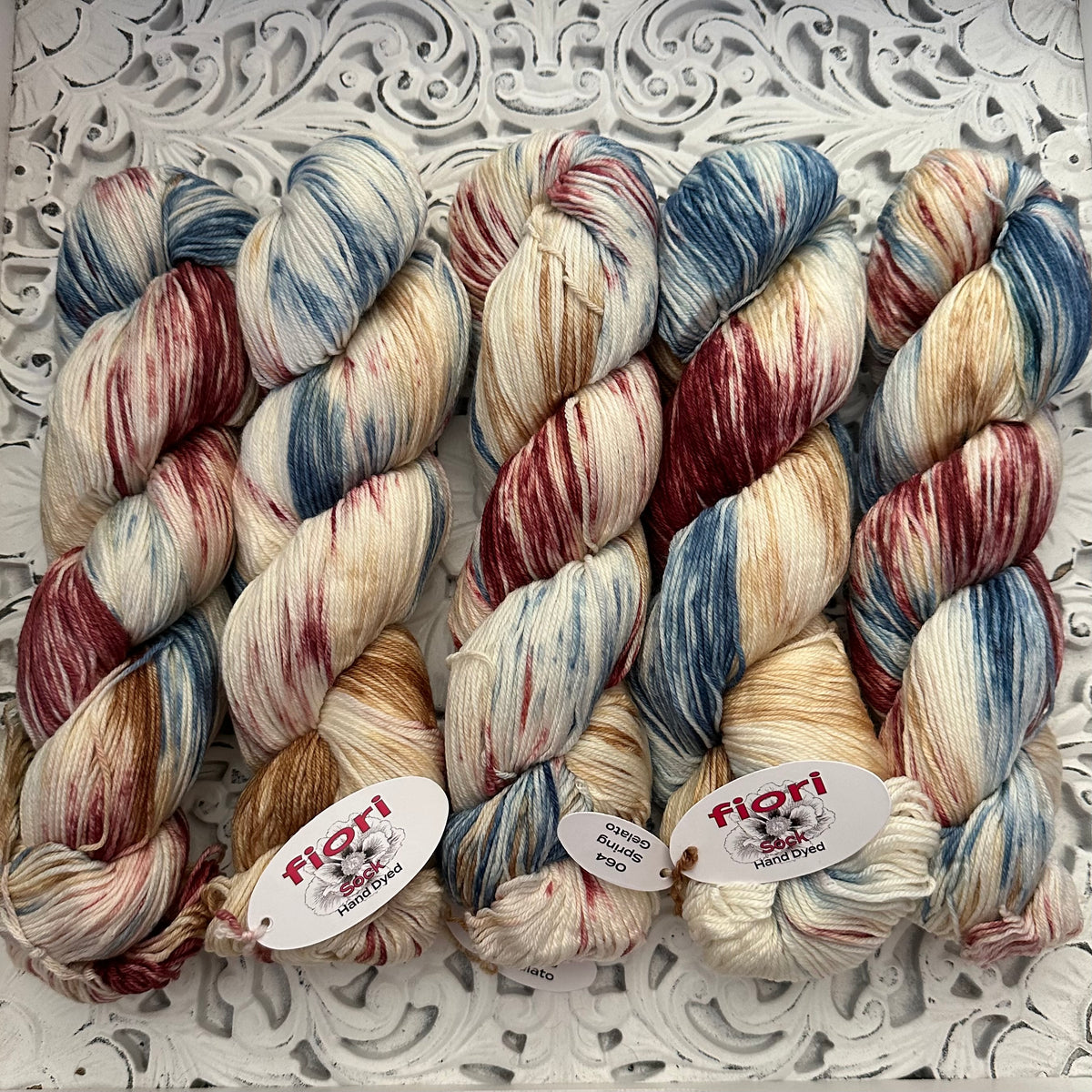 Spring Gelato - Fiori Sock Yarn - 4 Ply – Cozi Yarn Studio