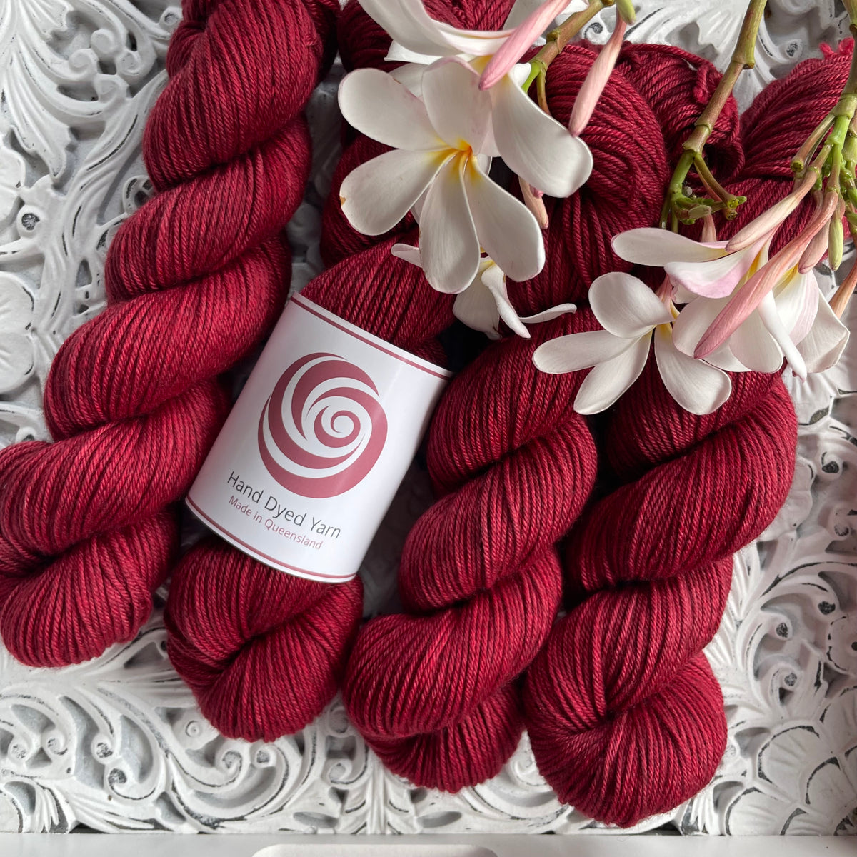 Poppy - Merino, Silk, Yak - 8 Ply – Cozi Yarn Studio